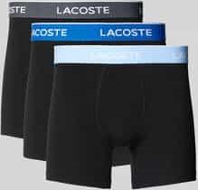 Lacoste Trunks aus Baumwoll-Mix im 3er-Pack