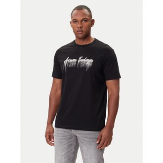 A|X Armani Exchange T-Shirt XM001462 AF10364 UC001 Schwarz Regular Fit