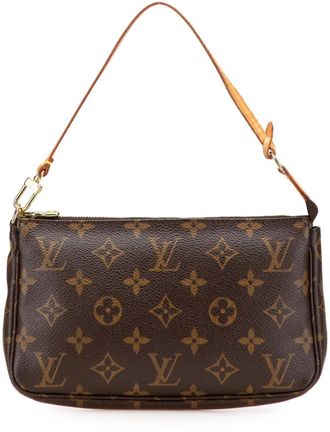 Louis Vuitton Hobo Bags - Monogram Pochette Accessoires - Gr. unisize - in Braun - f&uuml;r Damen