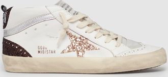 Golden Goose Baskets Mid Star Cuir Marron