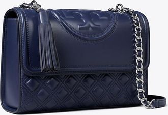 Tory Burch Damen Wandelbare Fleming Schultertasche