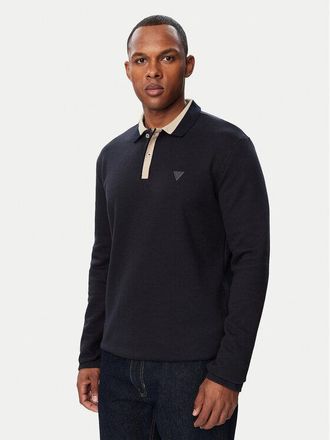 Guess Poloshirt M6BP11 K6203 Dunkelblau Regular Fit