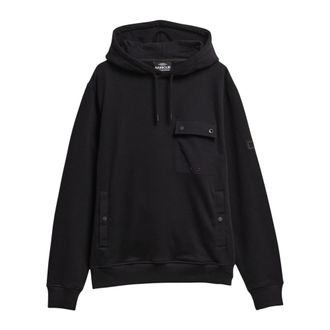 Barbour Homme, Sweatshirts et sweats &agrave; capuche, Noir, Taille: S Sweat &agrave; capuche Inline