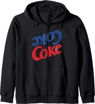 Coca Cola Ware Americana Mirrored Image Coke Logo Kapuzenjacke