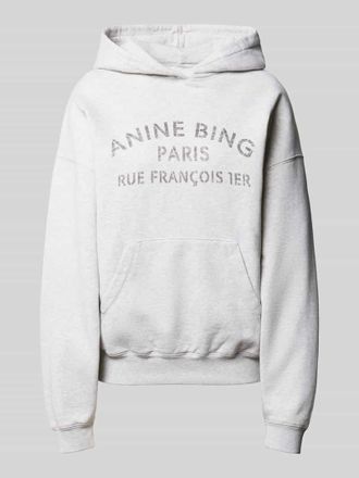 Anine Bing Oversized Hoodie aus reiner Baumwolle