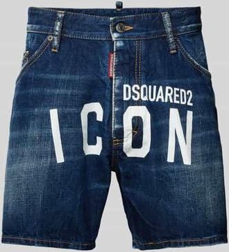 Dsquared2 Regular Fit Jeansshorts aus Baumwolle