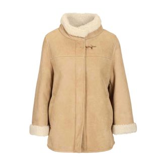 Fay Lammfellcape - - Jackets - Damen - Grau - M