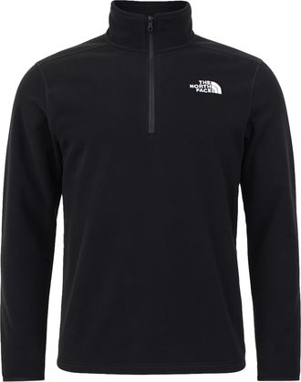 The North Face 100 Glacier M&auml;nner Fleecepullover schwarz