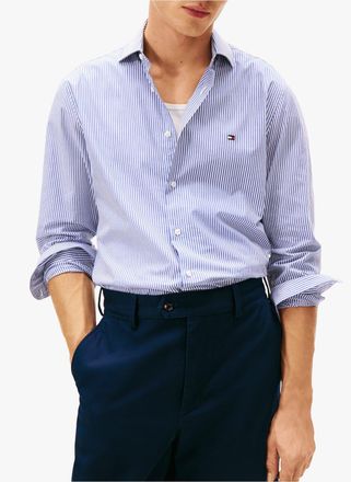 Tommy Hilfiger Chemise &agrave; manches longues &agrave; rayures