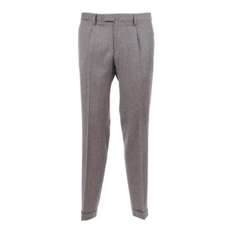 BRIGLIA 1949 Schmal geschnittene Hose - - Trousers - Herren - Braun - 2XL