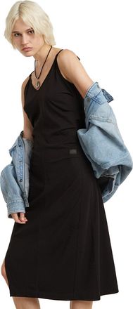 G-Star G-Star RAW Womens Dresses Spaghetti Strap Slit Dress wmn, Schwarz (dk Black D24573-B771-6484), XS