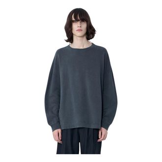 Our Legacy Washed Oversized Sweatshirt - - Sweatshirts & Hoodies - Herren - Grau - M