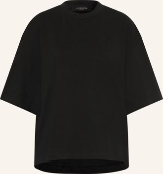 AllSaints Allsaints Oversized-Shirt Esme Amelie Mit Lochspitze schwarz