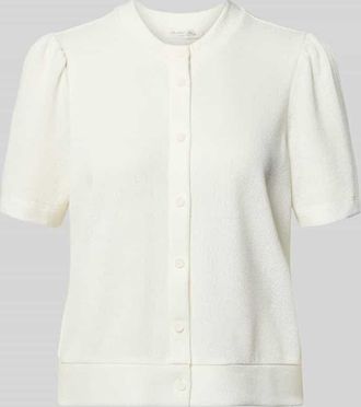 Christian Berg Strickshirt aus Viskose-Mix mit Knopfleiste