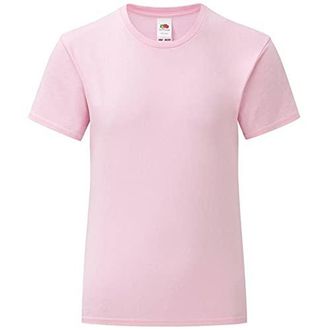 Fruit Of The Loom Valueweight - T-Shirt manches courtes - Homme - rose clair - M