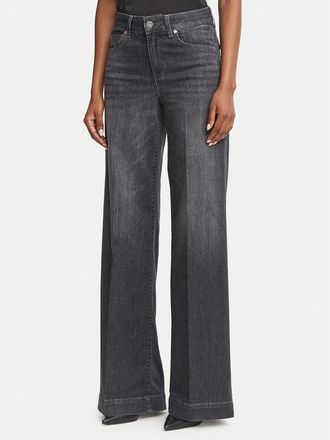 Liu Jo Jeans Tall UF6068 DS081 Schwarz Flared Leg