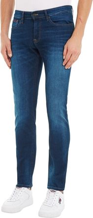 Tommy Jeans Herren Jeans Hose Scanton Slim Stretch, Blau (Aspen Dark Blue Stretch), 27W/32L