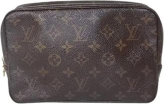 Louis Vuitton Pre-owned Vintage Pouch - Femme - Pre-owned - Brun - Taille: ONE Size