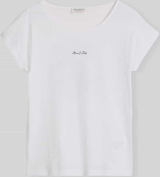 Marc O'Polo Loose Fit T-Shirt aus reiner Baumwolle