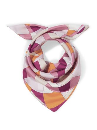 Peter Hahn Tuch grafischem Print Peter Hahn pink