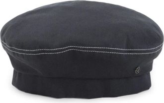 Maison Michel unisex, Accessoires, Bleu, Taille: S Cotton Hat
