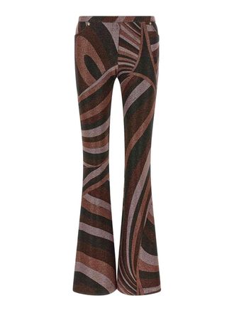 Emilio Pucci Casual Hose - Dunkelrot