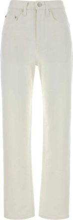 Jil Sander Femme, Jeans, Blanc, Taille: 40 FR Denim Jeans