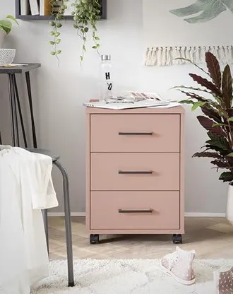 Schildmeyer Rollcontainer Ruby 158172, apricot, 40 x 50 x 57 cm