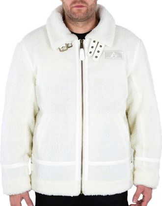 Alpha Industries Alpha Industries B3 Teddy Bomberjacke f&uuml;r Herren Off White