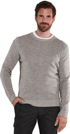 Engbers Rundhalspullover engbers Herren Pullover uni, Silbergrau