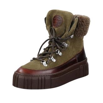 GANT Femme Snowmont Bottine, Vert Olive, 38 EU