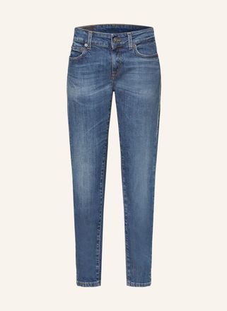 Dondup Cropped Jeans Rose blau