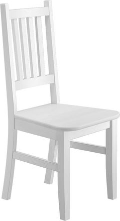 Erst-Holz Wei&szlig;er Stuhl Eris K&uuml;chenstuhl Massivholzstuhl Esszimmerstuhl Kiefer 90.71-01 W