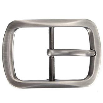 ZJchao Boucle en Laiton Boucle &agrave; Broche Simple Amovible pour Ceinture, Boucle de Ceinture R&eacute;glable Facile &agrave; Installer