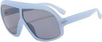 Generic Lunettes De Soleil &Agrave; Monture Large For Hommes, For La Conduite, Les Vacances, Le Plein Air, Sport, For Femmes(Blue)