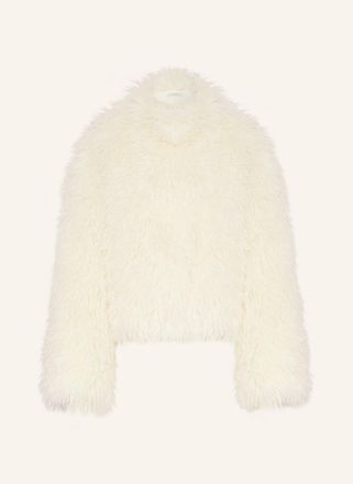 Lilienfels Lilienfels Kunstfell-Jacke weiss