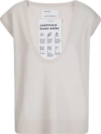 Extreme Cashmere Gilet - Blanc