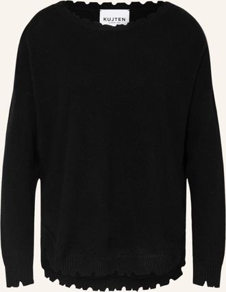 Kujten Kujten Cashmere-Pullover Melah schwarz