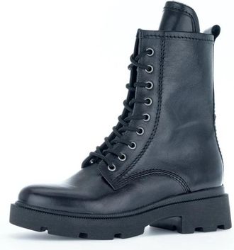 Gabor Schn&uuml;rstiefelette - - Shoes - Damen - Schwarzk - 35 1/2 EU