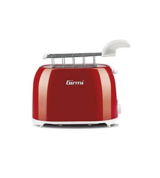 Girmi TP10 Grille-pain 750 W, pinces en inox amovibles, 7 niveaux de brunissage, fonction toast, ramasse-miettes, &eacute;jection automatique, arr&ecirc;t automatique, r