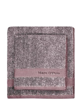 Marc O'Polo Marc O Polo Duschtuch Melange Farbe Aubergine/Lavender Mist Größe 70x140 Baumwolle Frottier (550 gr/m²)