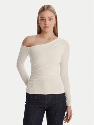 Guess Bluse W6RP02 KC1J2 &Eacute;cru Regular Fit