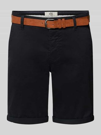Redefined Rebel Regular Fit Chino-Shorts mit G&uuml;rtel Modell MIKE