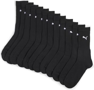 Puma Chaussettes hautes Unisexe (lot de 12), V&ecirc;tements, 35-38