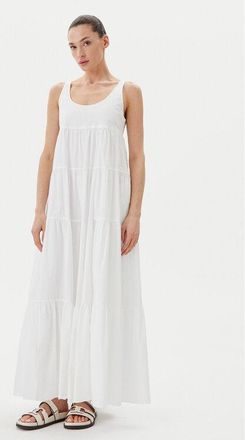 Michael Kors Sommerkleid MS582WLF4C Weiß Regular Fit