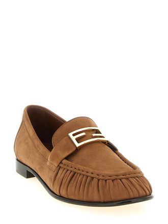 Fendi Baguette Loafer - Tan