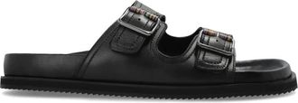 Paul Smith Homme, Chaussures, Noir, Taille: 39 EU Malfa Leather Slides