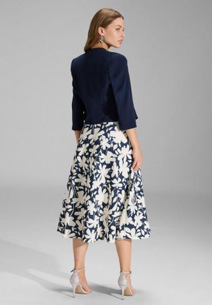 Swing Outdoorjacke Taillierte Jacke aus Jersey Cr&ecirc;pe - Slim Fit