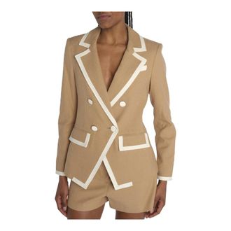 Veronica Beard Edison Blazer - - Jackets - Damen - Beige - XS