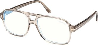 Tom Ford unisex, Accessoires, Gris, Taille: 58 MM Ft6058-B